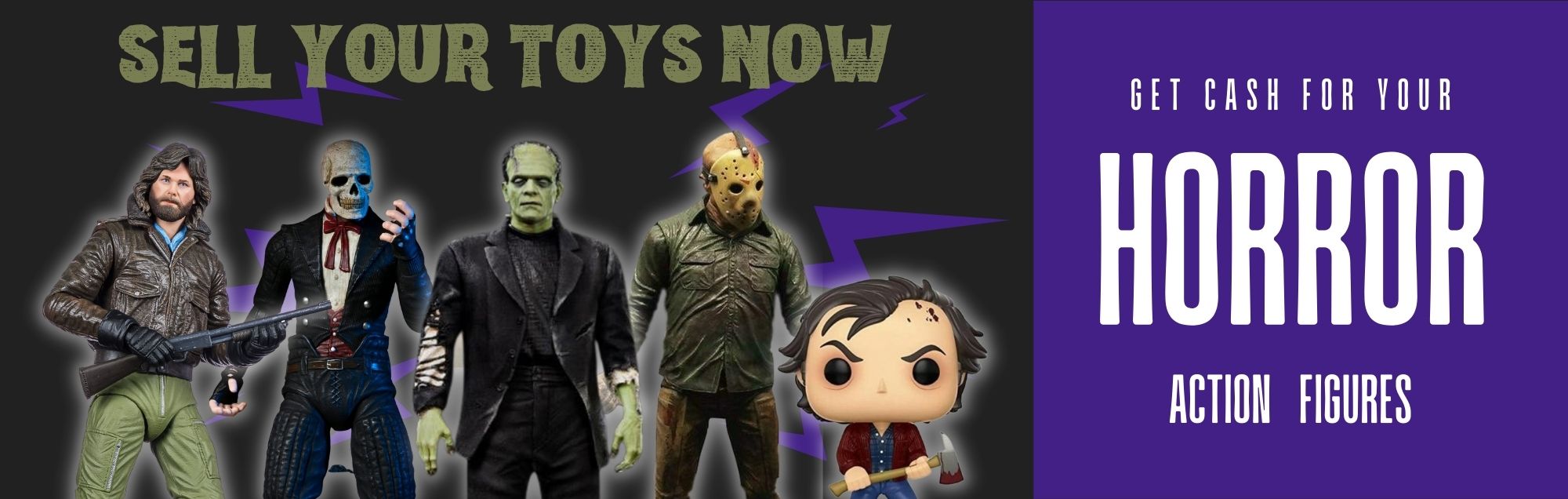 We Buy Horror Action Figures And Collections - Sell Your Toys Now