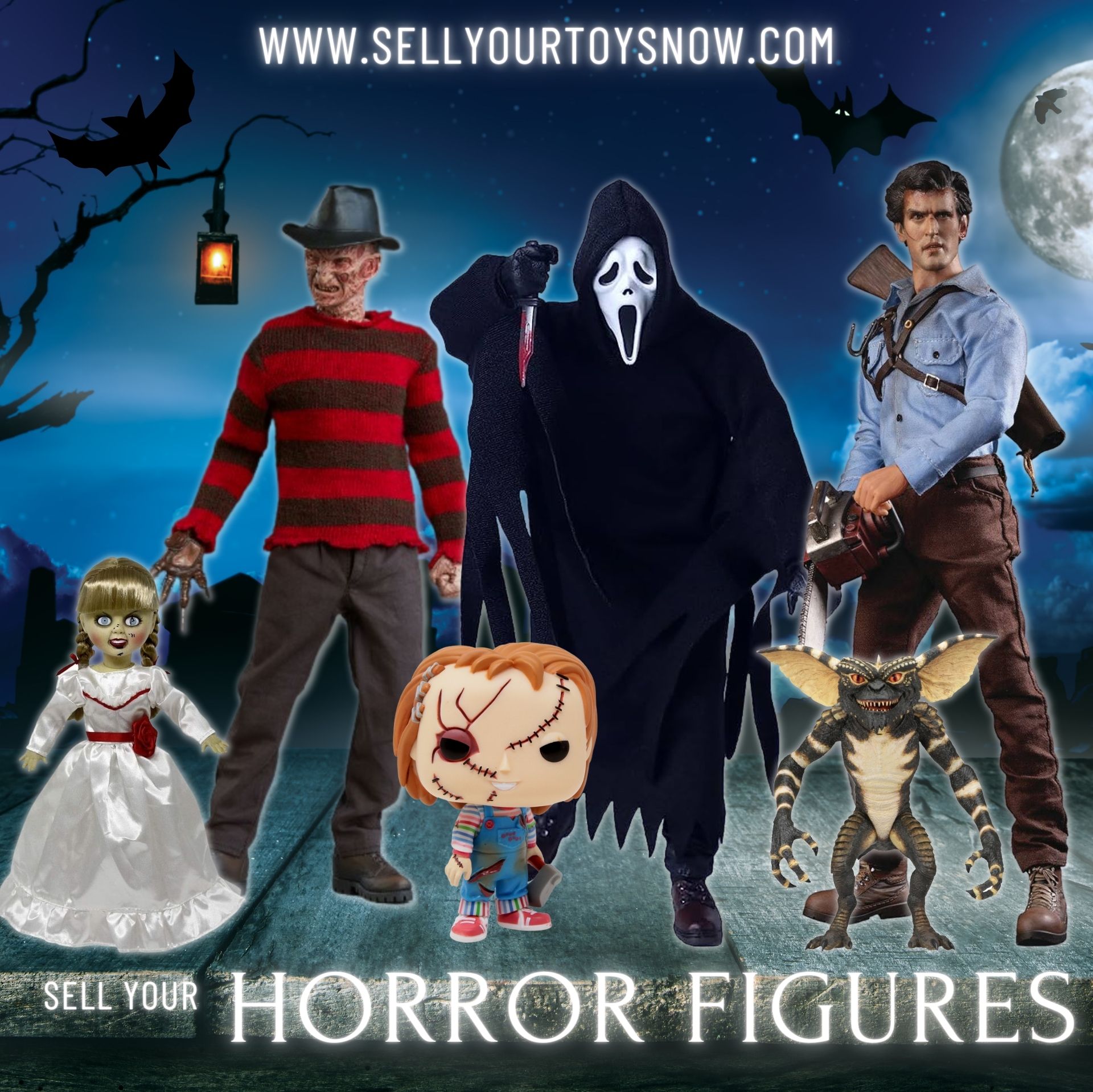 We Buy Horror Action Figures And Collections - Sell Your Toys Now
