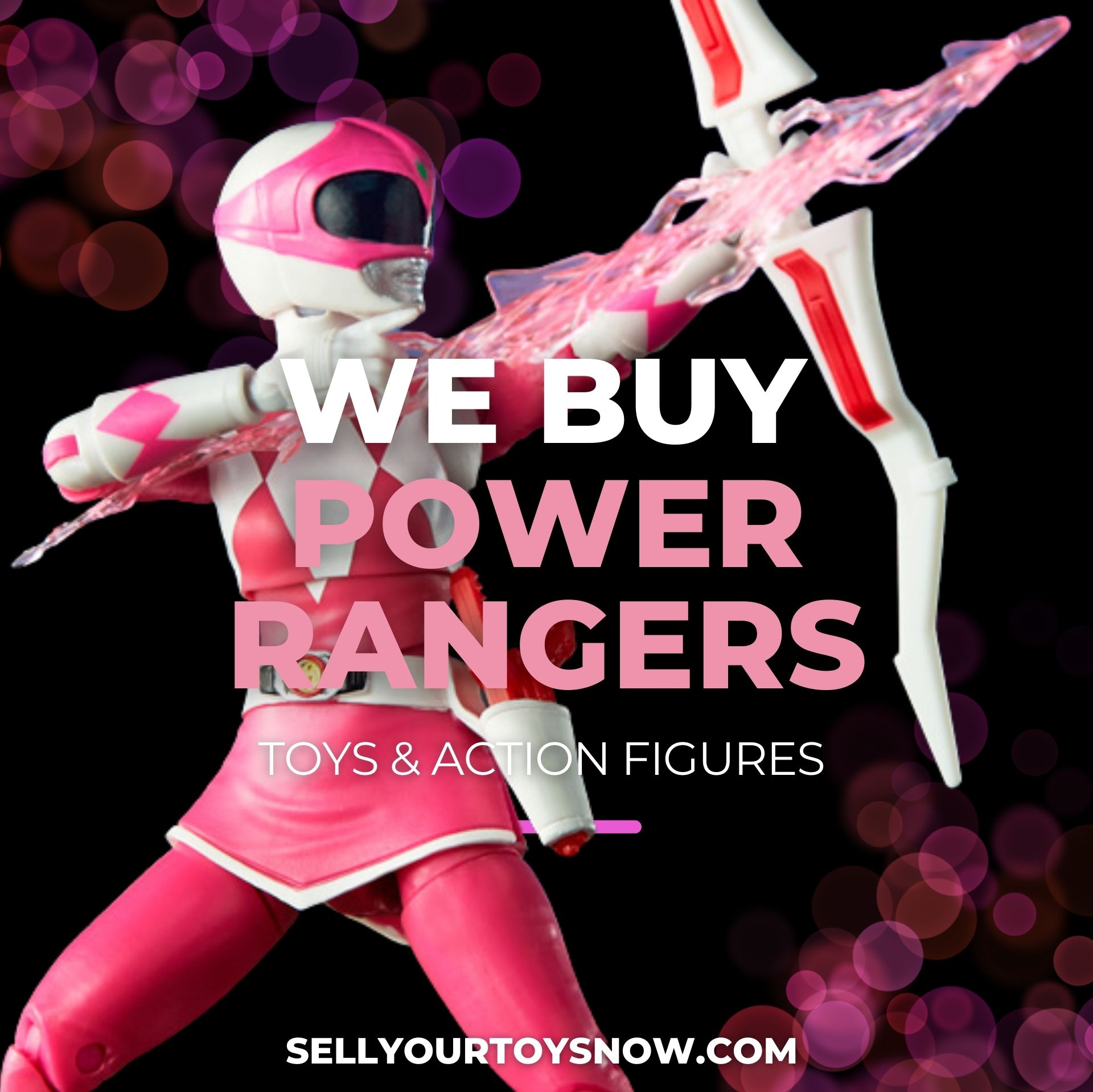 We Buy Power Rangers Action Figures And Collections - Sell Your Toys Now