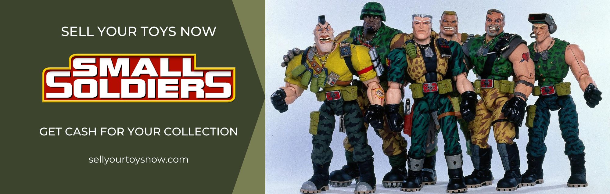 We Buy Small Soldiers Action Figures And Collections - Sell Your Toys Now